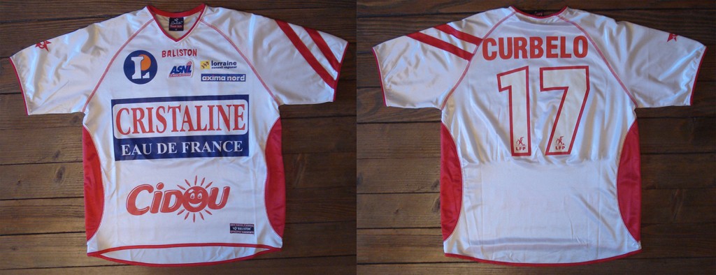 Maillots ASNL – saison 2003/2004 | Socios Nancy