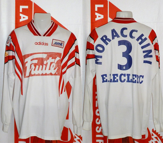 Maillots ASNL – saison 1997/1998 | Socios Nancy